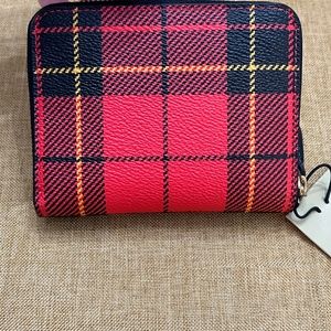 Coach | Bags | Nwt Coach Highline Plaid Print Coated Canvas Tote Bag ...